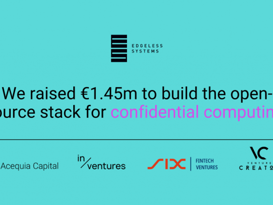 Edgeless Systems sammelt 1,45 Millionen Euro für den Open-SourceStack ...